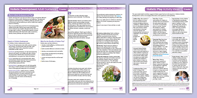 Toddler Room: Holistic Development Adult Guidance and Ideas