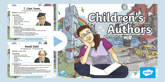 Children's Authors Information PowerPoint (teacher made)