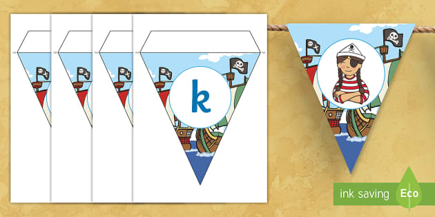 Talk like a Pirate Day Display Bunting (teacher made)
