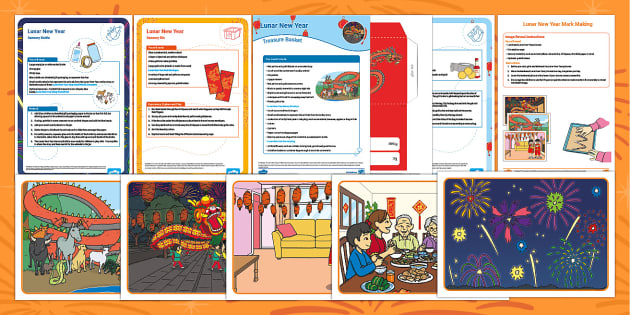 Kindergarten Lunar New Year Resource Pack (Ages 0-2) | Twinkl