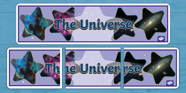 The Universe Photo Display Banner (creat de profesori)