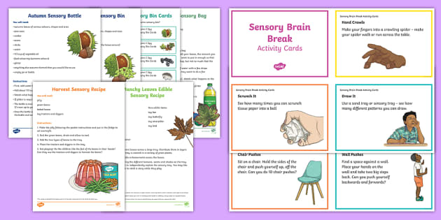 KS2 Autumn-Themed Sensory Activities SEN Resource Pack