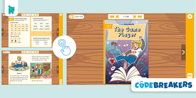 Level 5 Week 5 Codebreakers Book: The Game Player - Twinkl