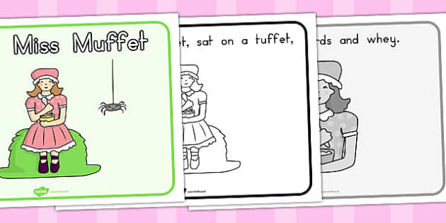 Little Miss Muffet Story Sequencing (teacher made) - Twinkl