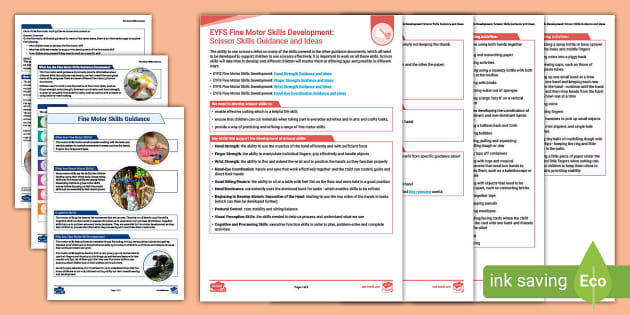 EYFS Fine Motor Skills: Scissor Skills Guidance and Ideas
