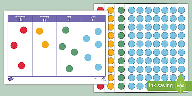 Place Value Counters Interactive Game - Teacher Made