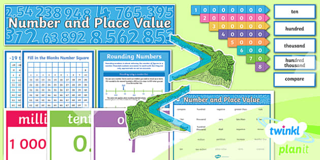 Place Value Posters and Display Material Year 6