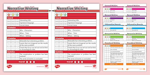 Writing Stick and Flick Checklist (teacher made) - Twinkl
