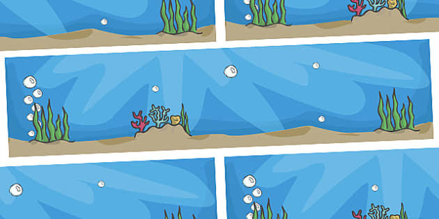 Small World Background to Support Teaching on Commotion In The Ocean