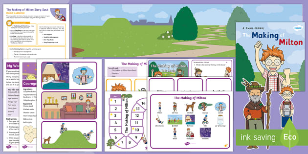 The Making of Milton Story Sack Resource Pack