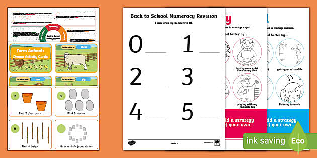 Back to School Early Level Resource Pack | CfE Early Level