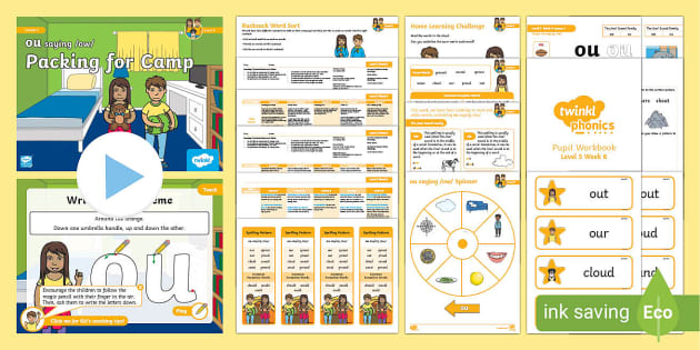 ou Words Phonics - Primary Resources - Twinkl