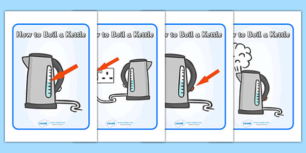 FREE! - How to Boil a Kettle Sequencing (teacher made)