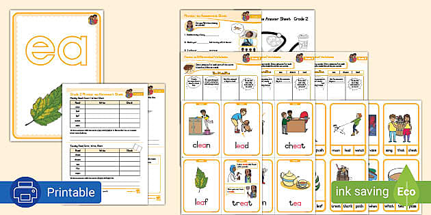 Grade 2 Phonics Pack Ea Teacher Made Twinkl