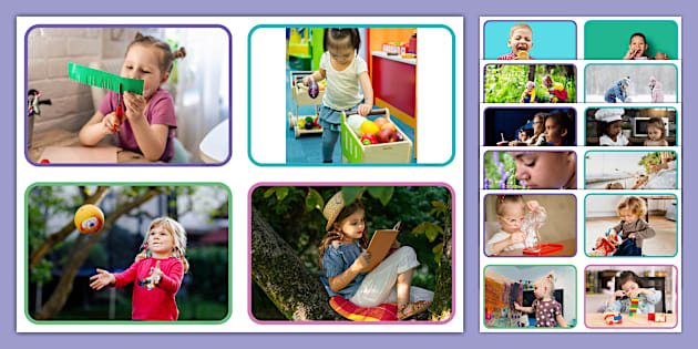 Colourful Semantics Who? Doing what? What? Photo Cards.