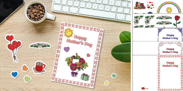 Make Your Own Mother's Day Card Activity | Twinkl Party