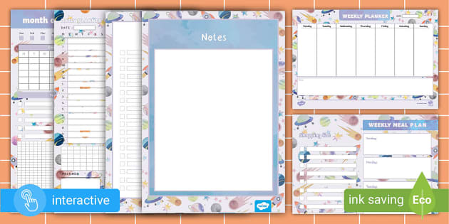 Space Theme Planning Packs | Twinkl Busy Bees (teacher made)