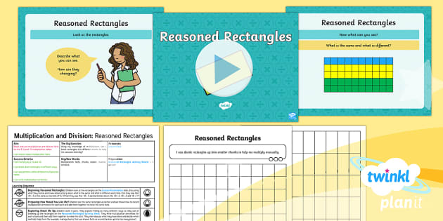 Multiplication Rectangles SolveIt Lesson Plan - Year 2 Maths