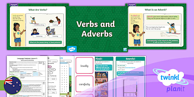 Phase 1 Writing: Word Choice: Verbs and Adverbs - Twinkl
