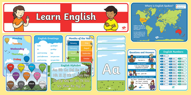 Learn English Display Pack