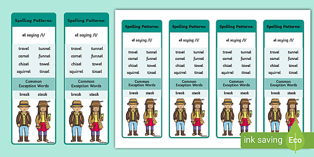 Level 6 Week 10 Spelling Bookmarks (teacher made) - Twinkl