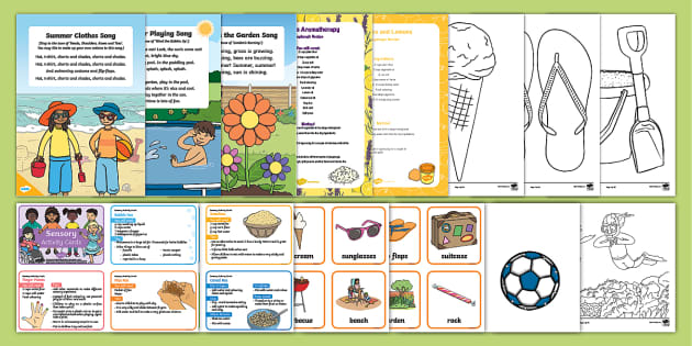 EYFS Summer Resource Pack (Ages 2-3) (teacher made) - Twinkl