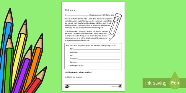 Back to School Teacher to Student Letter- Te Reo Maori