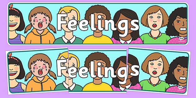 * NEW * Feelings Display Banner - Primary Resources - Twinkl