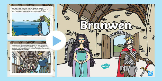 Branwen Story PowerPoint (teacher made) - Twinkl