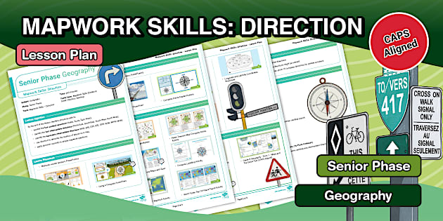 Geography - Mapwork Skills: Direction - Lesson plan