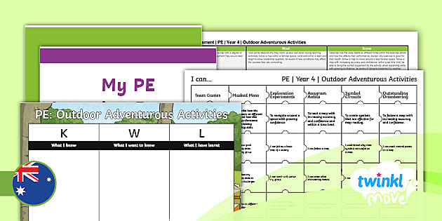 Move PE Year 4 OAA Assessment Pack (teacher made) - Twinkl