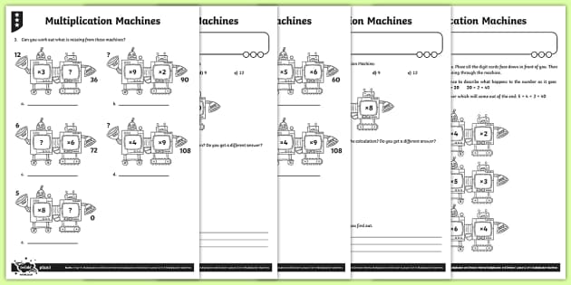 Multiplying Three Numbers Worksheet Worksheets