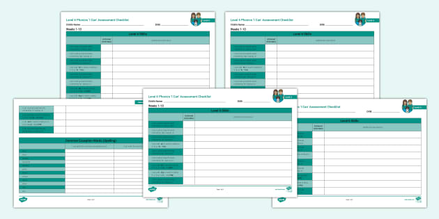 Twinkl Phonics Level 6 'I Can' Statements - Assessment Checklist Twinkl Phonics Level 6 'I Can' Statements - Assessment Checklist