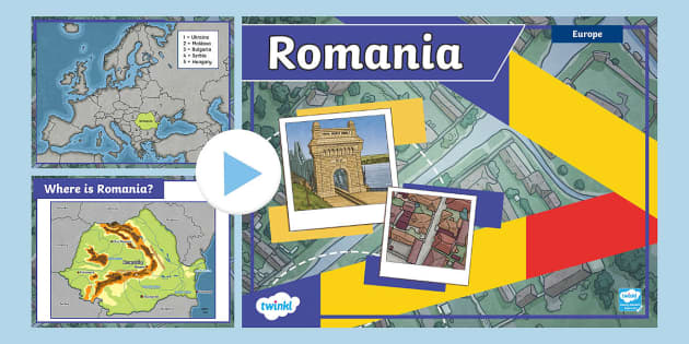 KS2 All About Romania Information PowerPoint - Twinkl