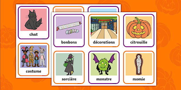 Cartes assorties : Halloween