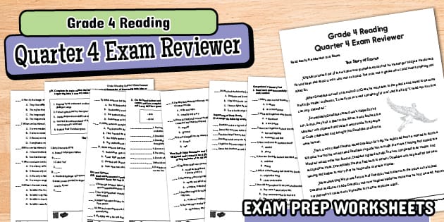 Grade 4 Matatag Reading Quarter 4 Exam Reviewer