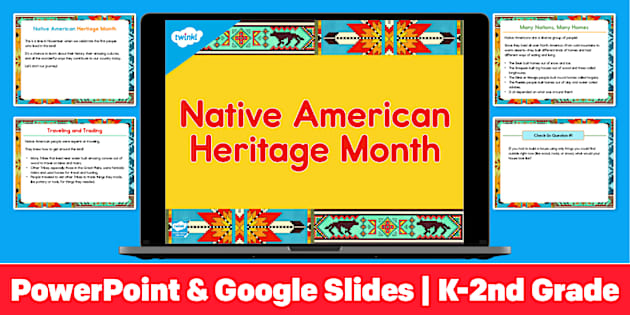 Native American Heritage Month PowerPoint & Google Slides