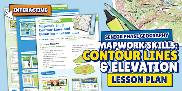 Mapwork Skills: Contour Lines and Elevation - Lesson plan