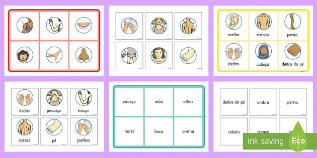 Corpo bingo (teacher made) - Twinkl