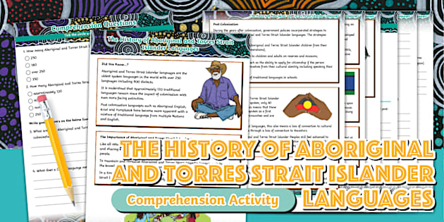 History of Aboriginal and Torres Strait Islander Languages Comprehension