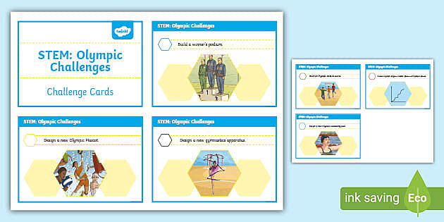 STEM: Olympic Challenges (teacher made) - Twinkl