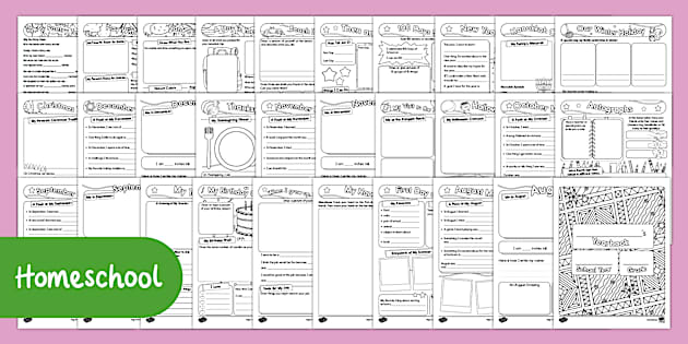 Homeschool Yearbook | Memory Book | Twinkl USA - Twinkl