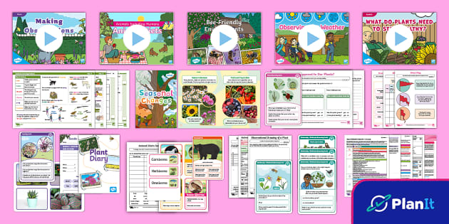 Free KS1 PlanIt Science Taster Resource Pack (teacher made)