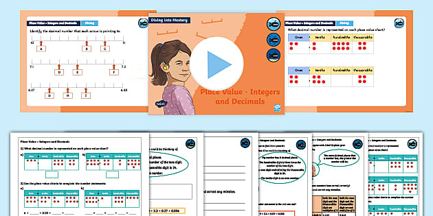 👉 Y6 DiM: Step 2 Integers and Decimals Teaching Pack