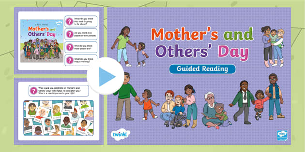 Mother's and Others' Day: KS1 Guided Reading Questions PowerPoint