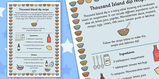Easy Thousand Island Dip Recipe (Hecho por educadores)