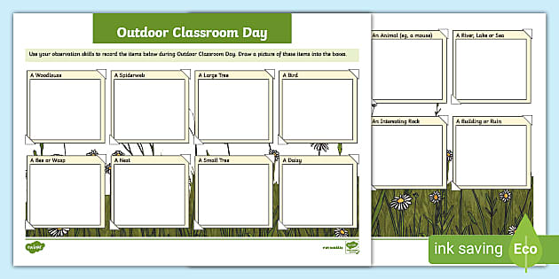 Printable Outdoor Scavenger Hunt | Twinkl Learning Resources