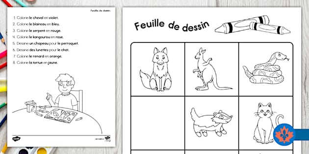 Listen and Do 2: 2 Word Level French (teacher made) - Twinkl