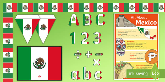 Mexico Bulletin Board Pack | Classroom Decorations | Twinkl