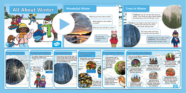 All About Winter Information Pack | Twinkl (teacher made)
